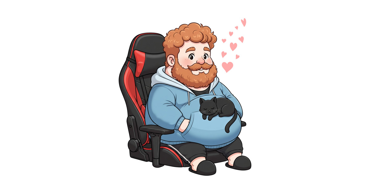 Caseoh & Kittyuuh | Cute Gamer Twitch Streamer Fanart Merch - Caseoh ...