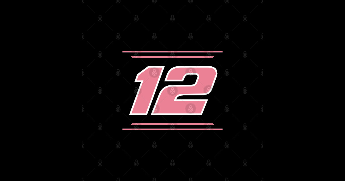 Ryan Blaney #12 2024 NASCAR Design - Ryan Blaney - Sticker | TeePublic