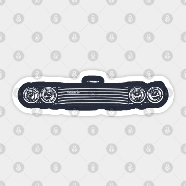 Jensen Interceptor 1960s British classic car minimalist grille - Jensen ...