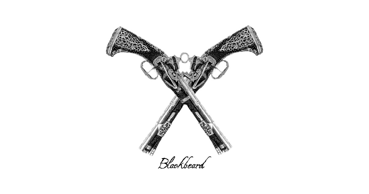 Blackbeard Pistols - Blackbeard Pistols - T-Shirt | TeePublic