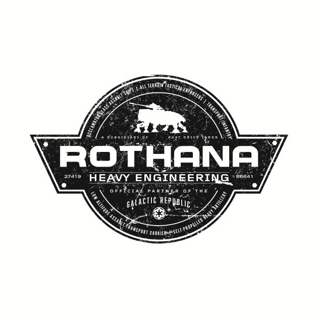 Rothana Heavy Engineering - Star Wars - T-Shirt | TeePublic