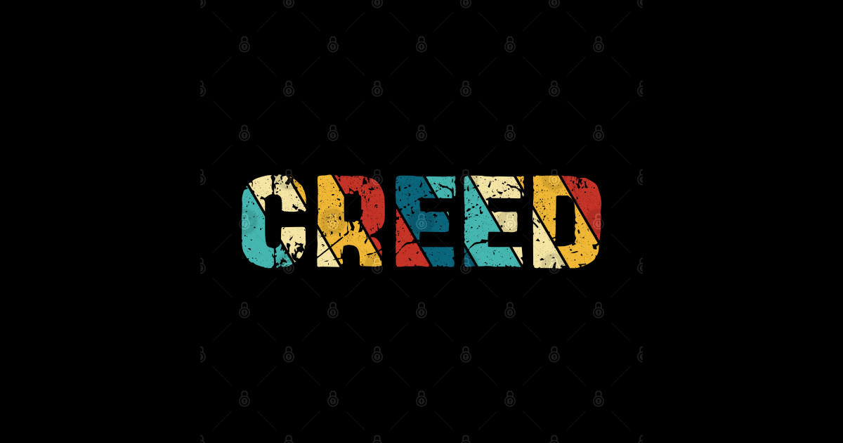 Retro Color - Creed - Creed - Sticker | TeePublic