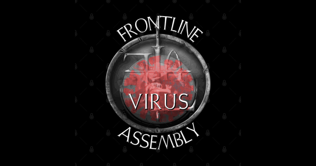 Front Line Assembly - Virus. - Ebm - Sticker | TeePublic