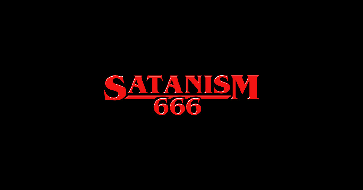 Satanism 666 I Satan Black Occult I Satanic graphic - Satan - Magnet ...