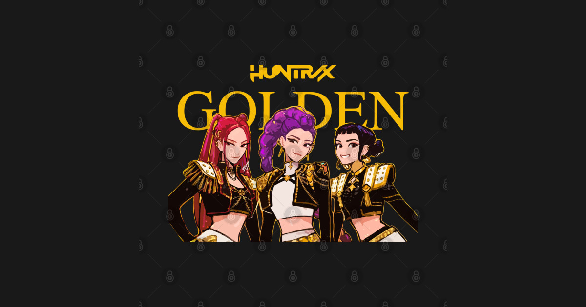 Huntrix Golden Kpop Demon Hunters - Huntrix Kpop Demon Hunters - T ...