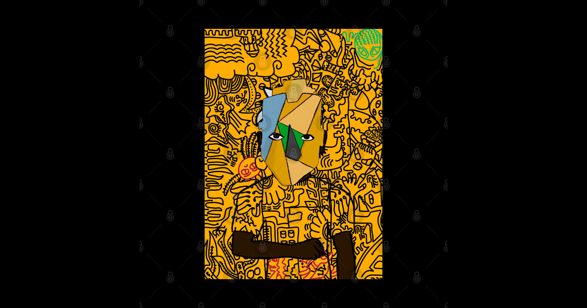 Unique MaleMask NFT "Kailash" with CrayonEye Color - Nft Character ...