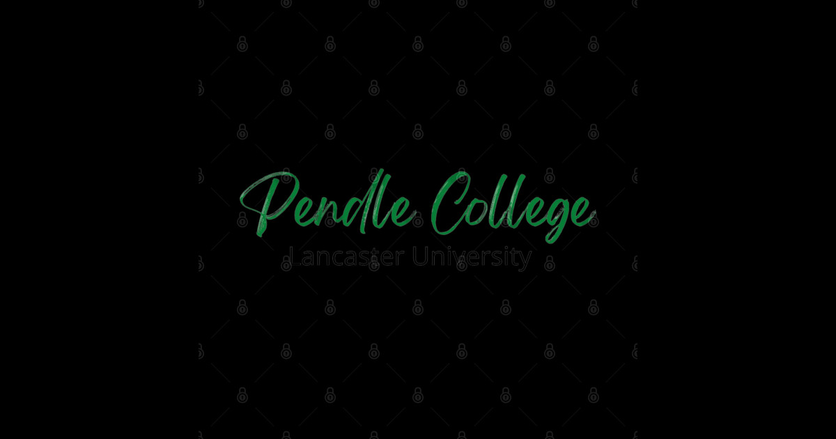 Pendle College, Lancaster University - Pendle - Sticker | TeePublic