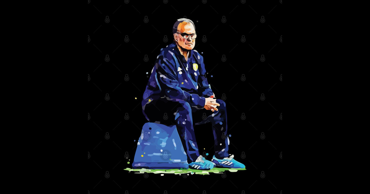 Marcelo Bielsa Bucket - Bielsa - Sticker | TeePublic