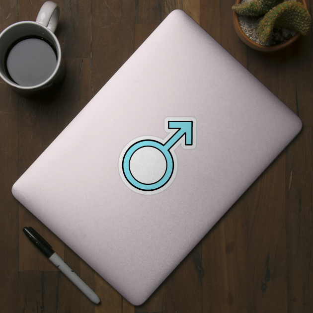 Male Gender Sign - Male - Sticker | TeePublic