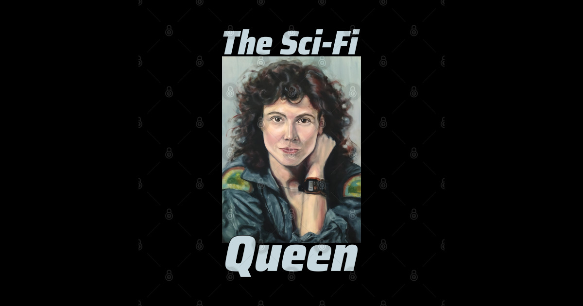 The Sci-Fi Queen - Ripley - Posters and Art Prints | TeePublic