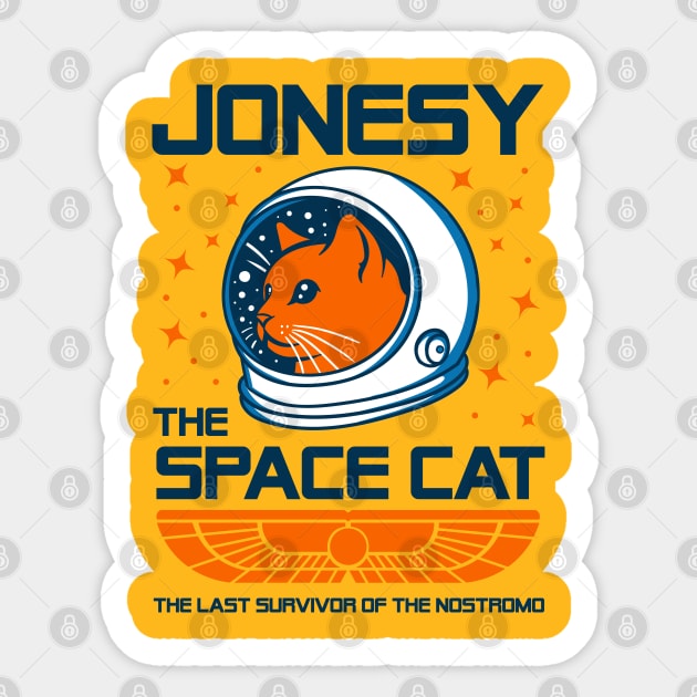 Jonesy: The Space Cat - the last surviving member. - Alien - Sticker ...
