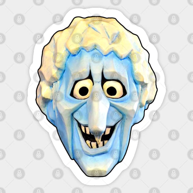Snow Miser Face - Snow Miser - Sticker | TeePublic