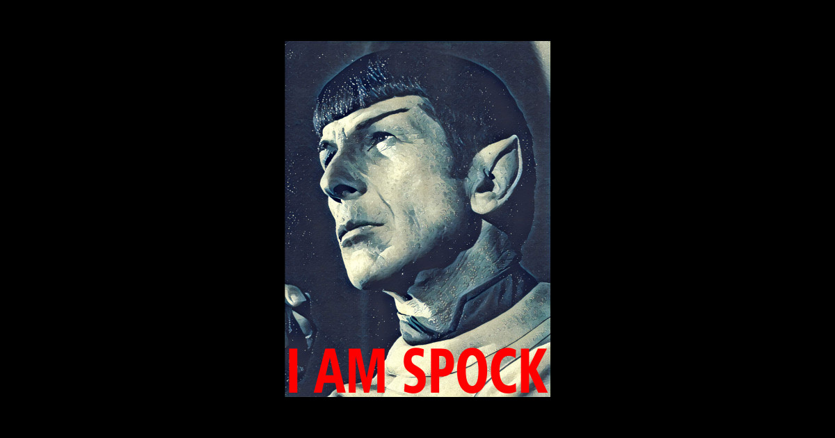 I am Spock - Star Trek Spock - Sticker | TeePublic