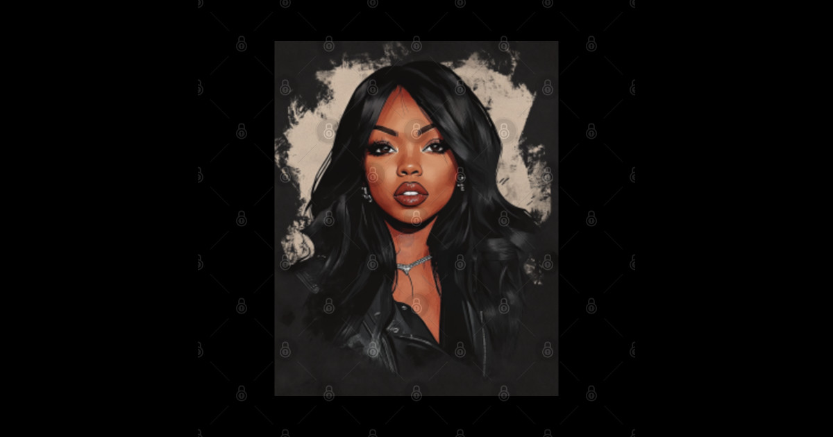 Lil' Kim rap music icon - Lil Kim - Posters and Art Prints | TeePublic