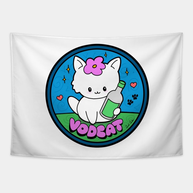 Kawaii Vodcat Vodka Cat Kitten Alcohol Party Kitty - Vodka Cat ...