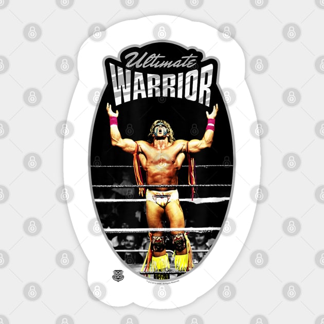 Ultimate Warrior Vintage - Ultimate Warrior - Sticker | TeePublic