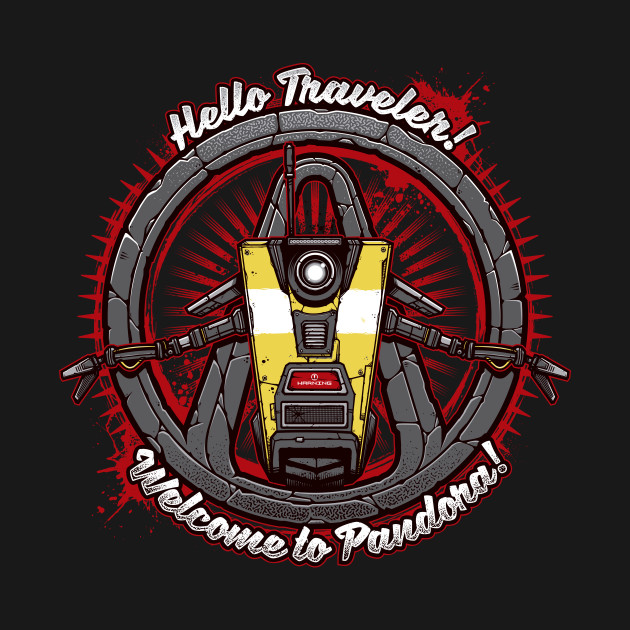 Hello Traveler - Borderlands - T-Shirt | TeePublic