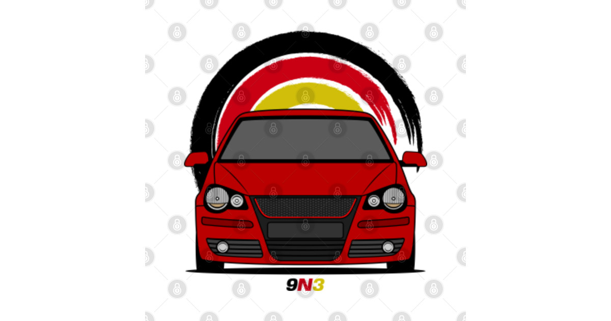 VW Polo - 9n3 - Sticker | TeePublic
