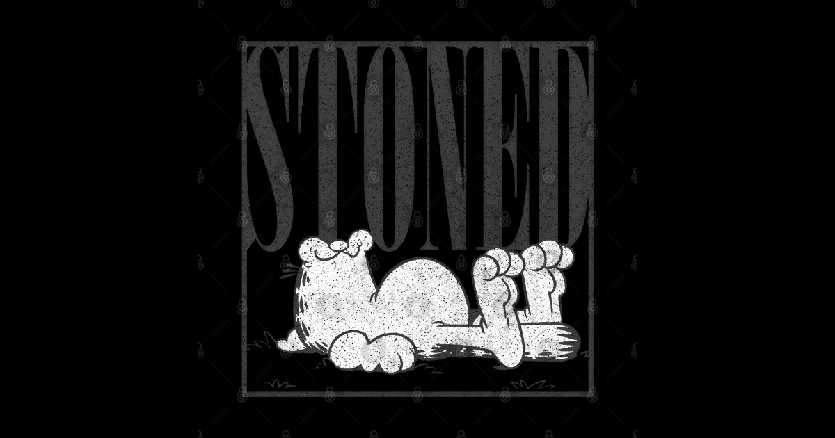 Stoned ///// 90s Aesthetic Faded Design - Stoner Gift - Sticker | TeePublic