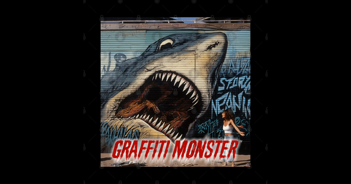 Graffiti Monster™ - Series #0 - New England Summer Sharks - 9 of 9 ...
