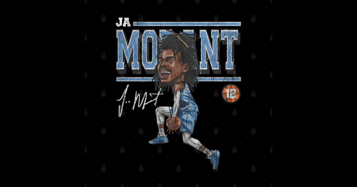 Ja Morant Cartoon - Ja Morant - Sticker | TeePublic