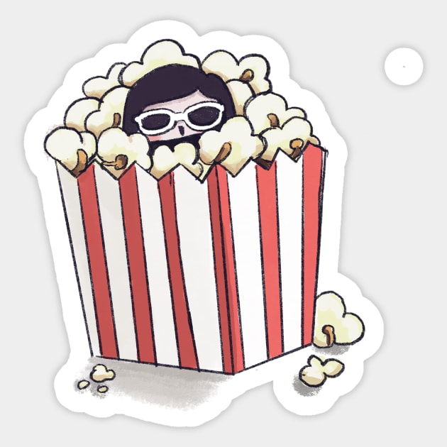 Popcorn Pop - Breadcrumbs - Sticker | TeePublic