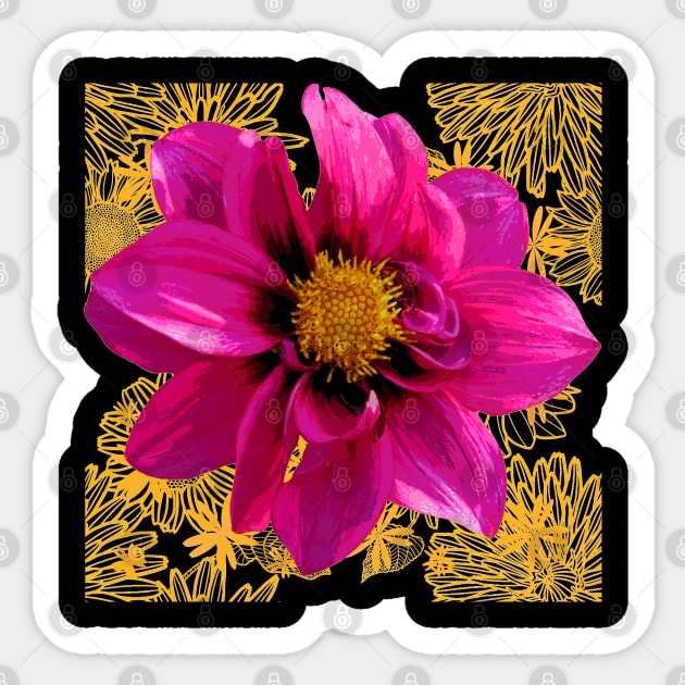 SP41 HOT PINK - Hot Pink - Sticker | TeePublic