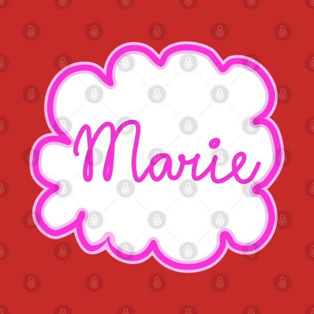 Marie. Female name. - Marie - Hoodie | TeePublic