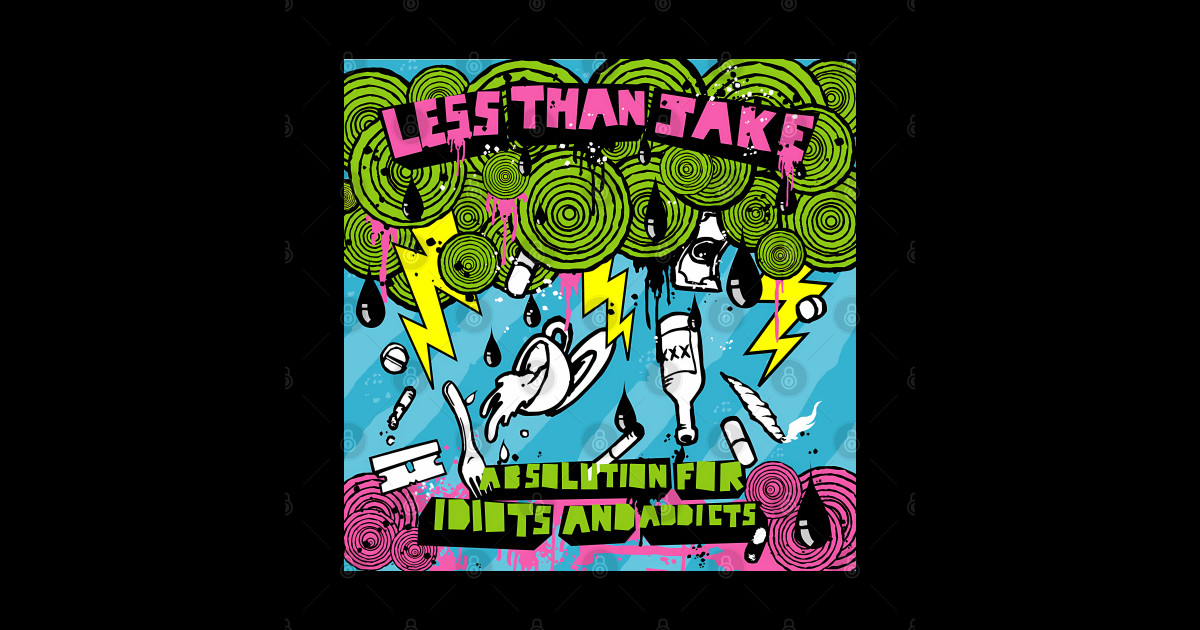 Less Than Jake absolution - Less Than Jake - Sticker | TeePublic