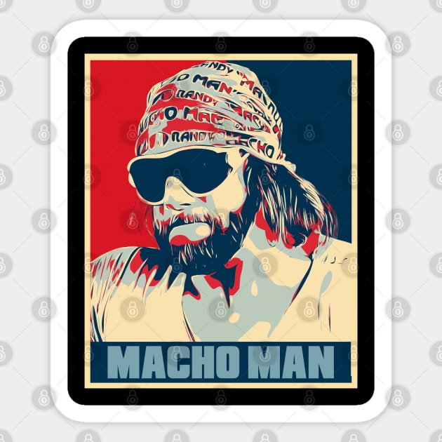 Macho Man // The Cream Of The Crop Hope Poster Art - Macho Man ...