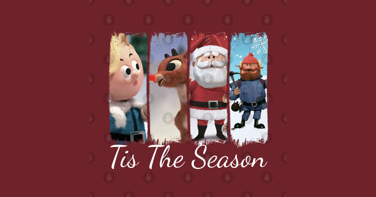 Tis the Season Rudolph - Rudolph The Red Nosed Reindeer - T-Shirt ...