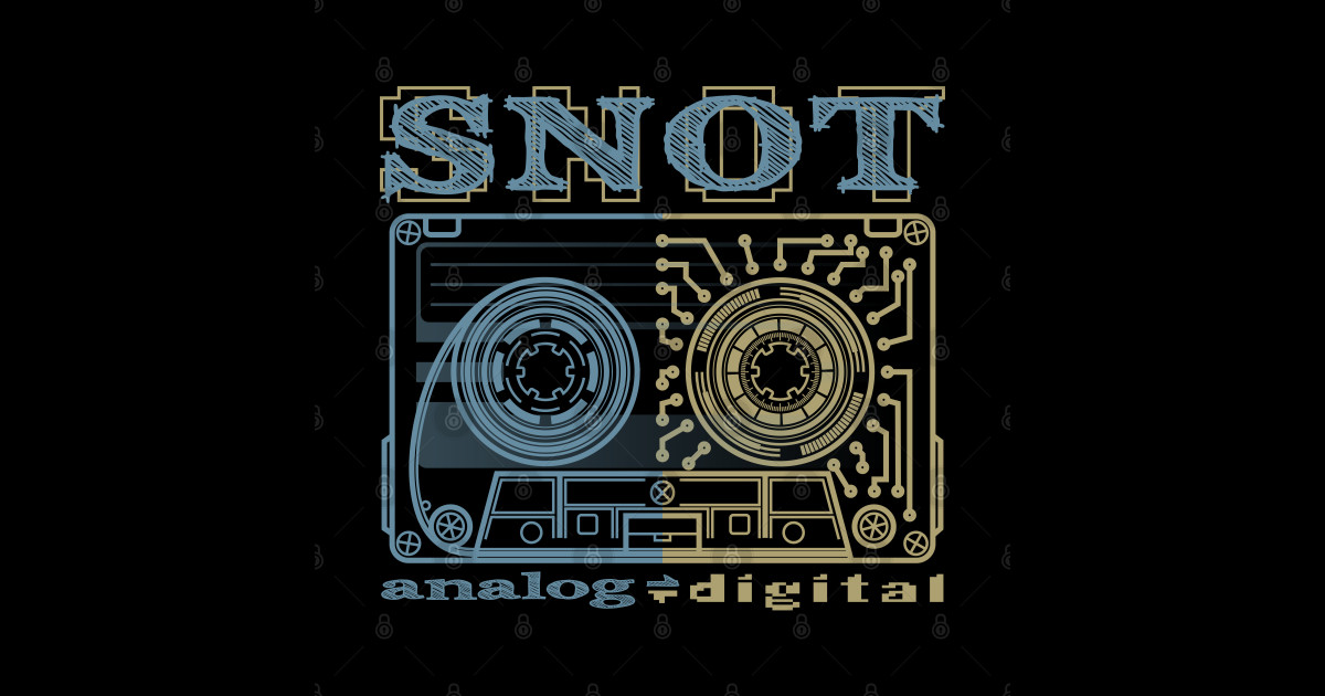 Snot Digital Cassette - Musician - Posters and Art Prints | TeePublic