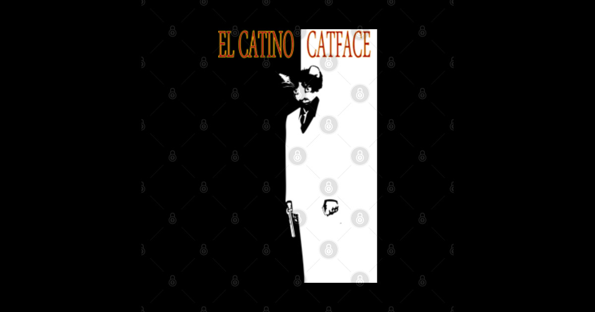 EL CATINO - Cat - Sticker | TeePublic