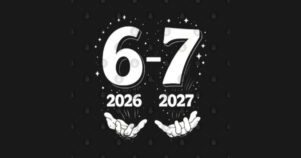 67 NYE 2026 Funny Boys Kids New Years Eve Party 6 7 Meme 6-7 - New Year ...