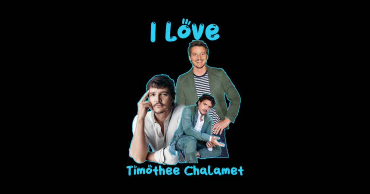 I Love Timothee Chalamet - Timothee Chalamet - Sticker | TeePublic