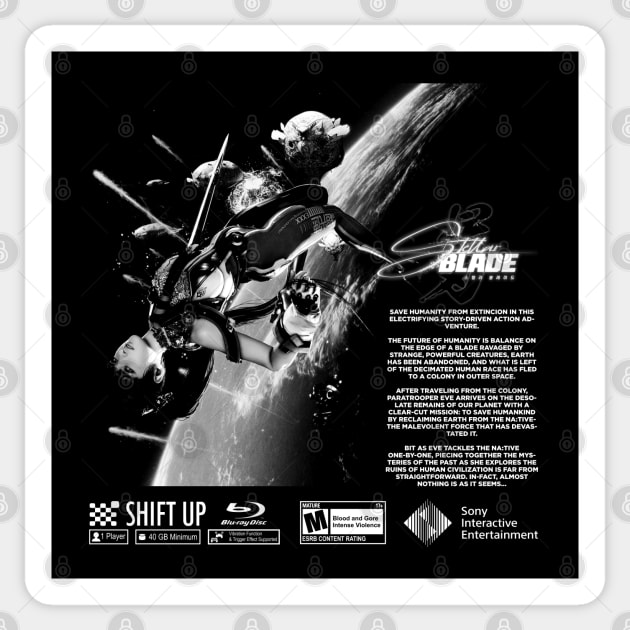 Stellar Blade - Eve - Stellar Blade - Sticker | TeePublic