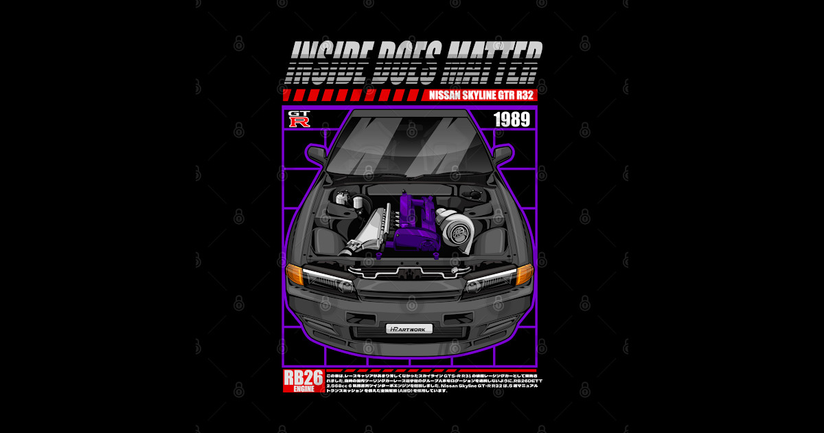 JDM LEGEND NISSAN SKYLINE GTR R32-BLACK - Nissan Skyline Gtr R32 ...
