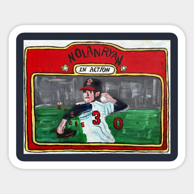 Nolan Ryan - Nolan Ryan - Sticker | TeePublic
