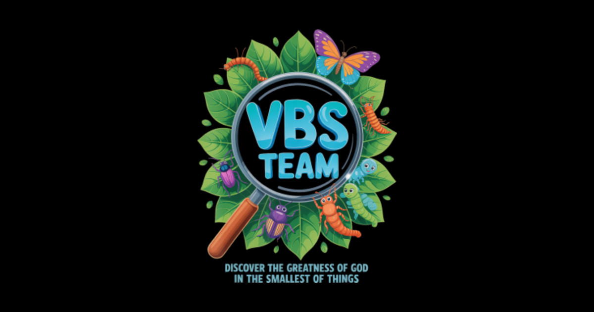 VBS Team 2025 Magnified Smallest Insects Adventure VBS Vintage - Vbs 2025 - Posters and Art ...