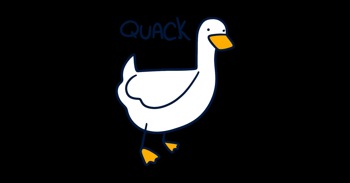 Quack Duck - Duck - Sticker | TeePublic