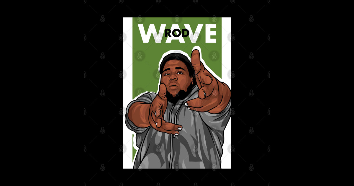 Rod wave - Rod Wave - Sticker | TeePublic