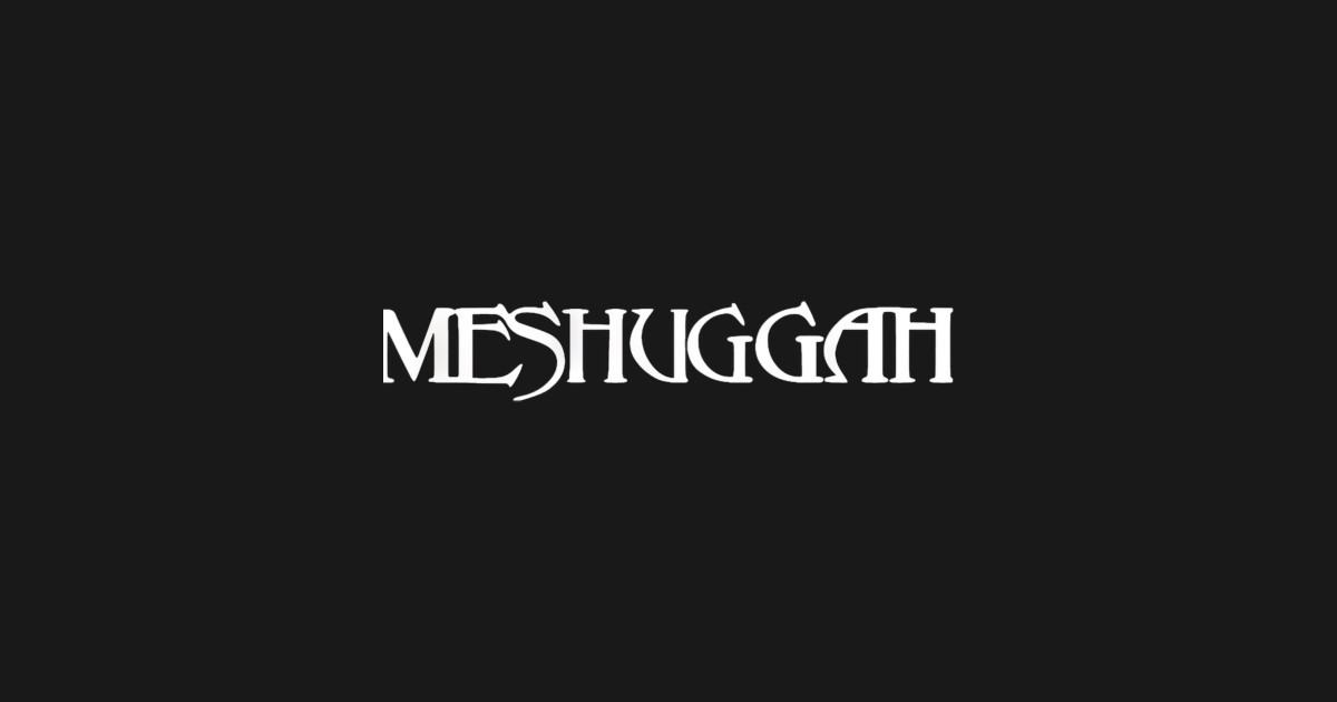 Meshuggah Band Logo - Senger Ullrich #38 - Meshuggah Band - T-Shirt ...