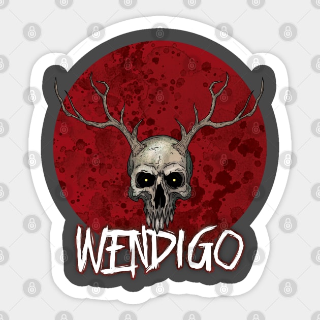 Wendigo Sauce - Wendigo - Sticker | TeePublic