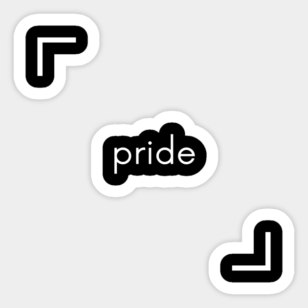 Pride and Proud - Pride - Sticker | TeePublic