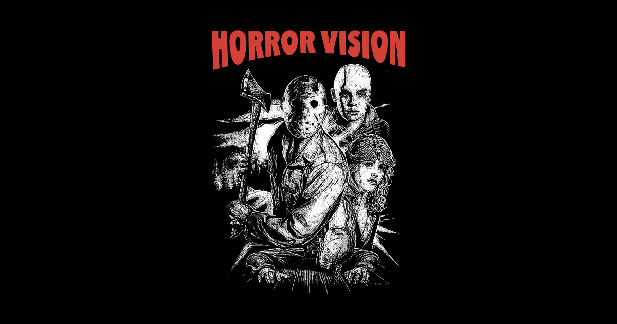 Horror vision - Horror - Sticker | TeePublic
