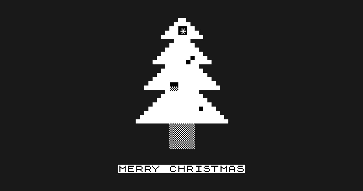 ZX81 Merry Christmas code - Retrogaming - T-Shirt | TeePublic