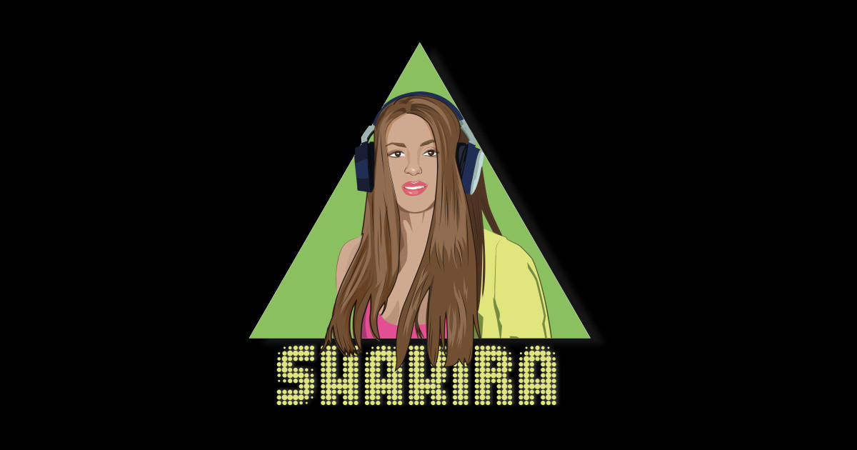 shakira - Shakira - Sticker | TeePublic