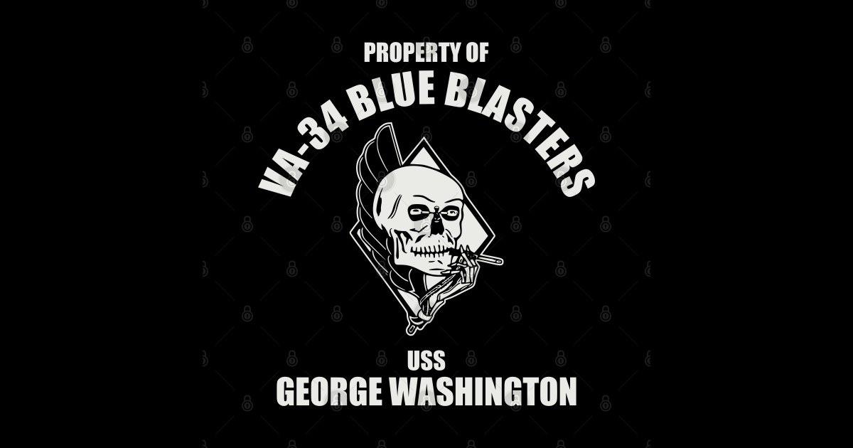 VA-34 Blue Blasters - USS George Washington - Us Navy A6 Intruder ...