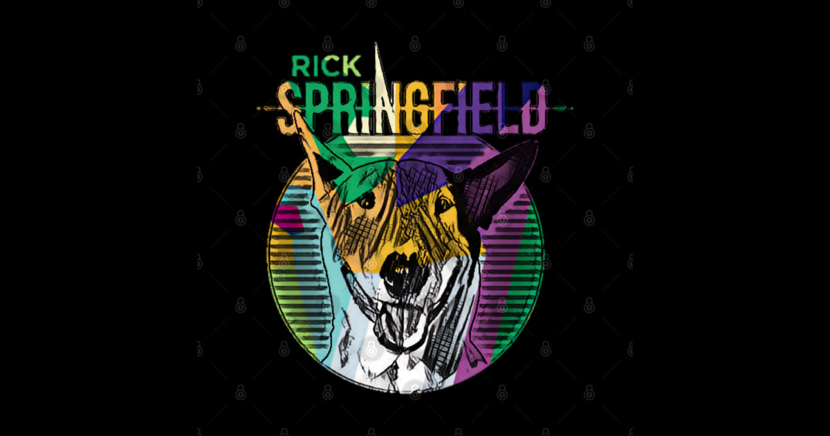 Rick springfield - Wpap vintage - Springfield - Sticker | TeePublic