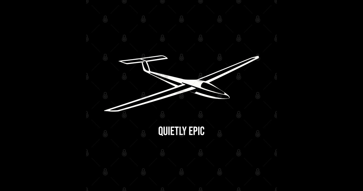 Quietly Epic Glider Pilot Sailplane Biplane aerial floating soaring ...